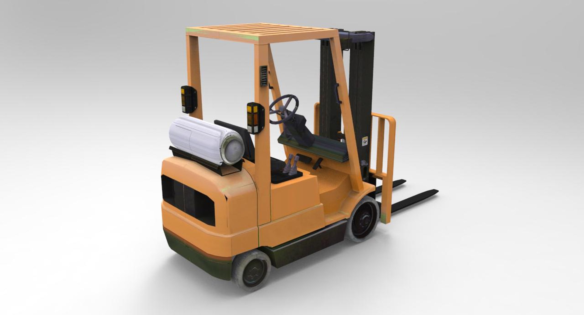 Fork Lift 3D - TurboSquid 1153977