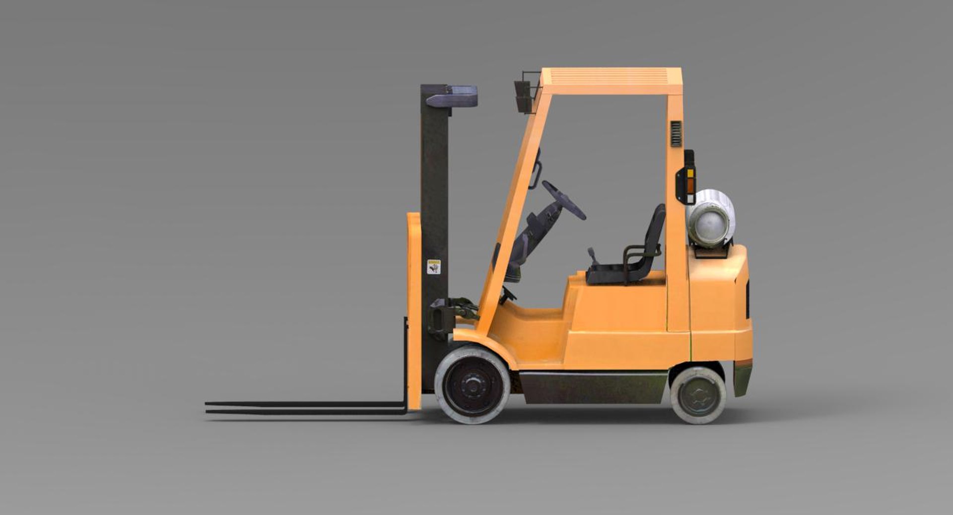 Fork Lift 3D - TurboSquid 1153977