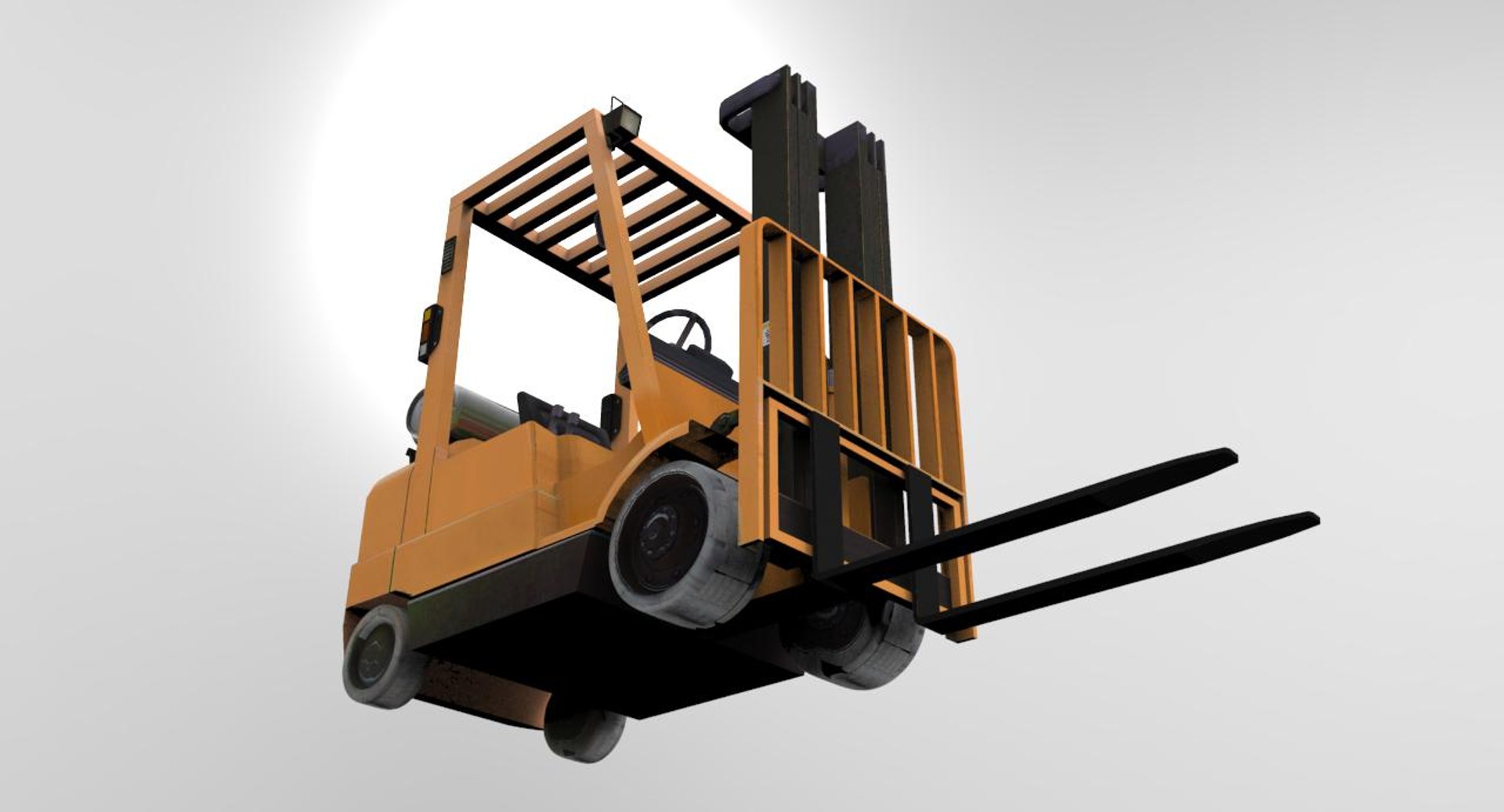 Fork Lift 3D - TurboSquid 1153977
