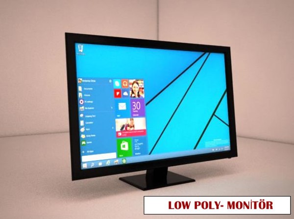 modelo 3d Monitor - TurboSquid 1011605