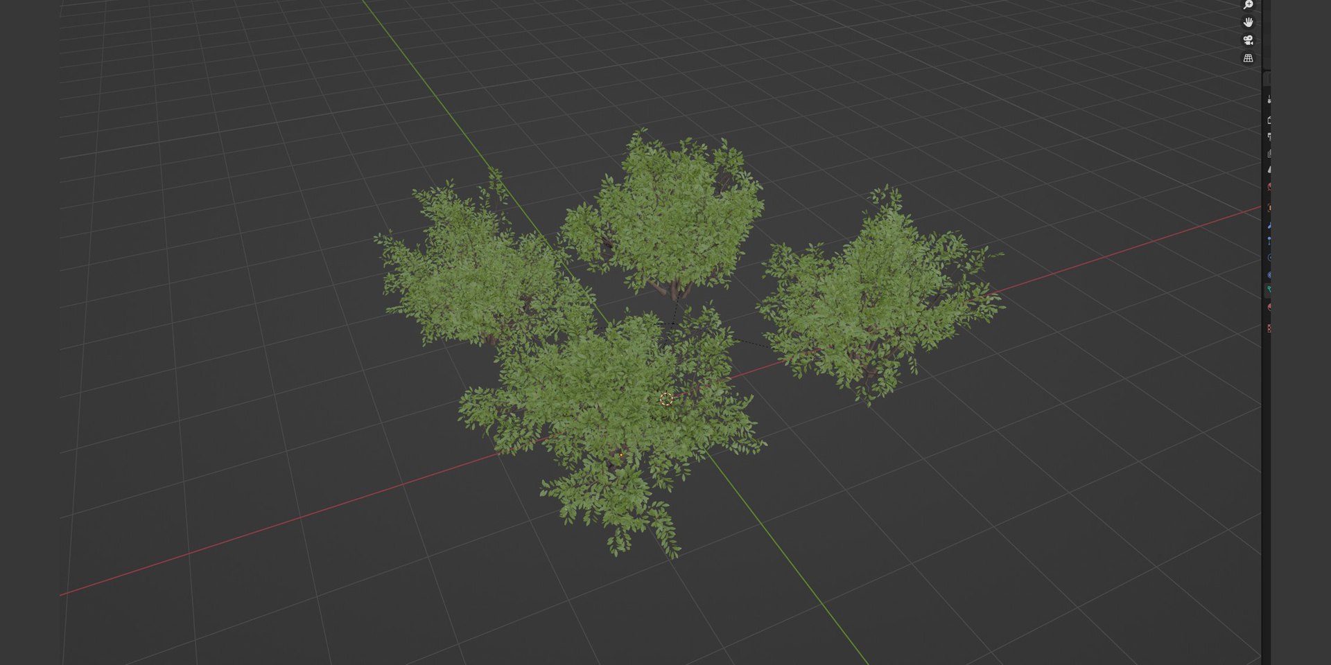 3D bushes 4 collection vol 110-Blender model - TurboSquid 2138680