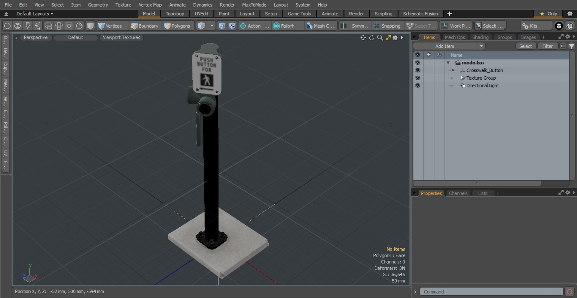 3D Model Crosswalk Button - TurboSquid 2041094