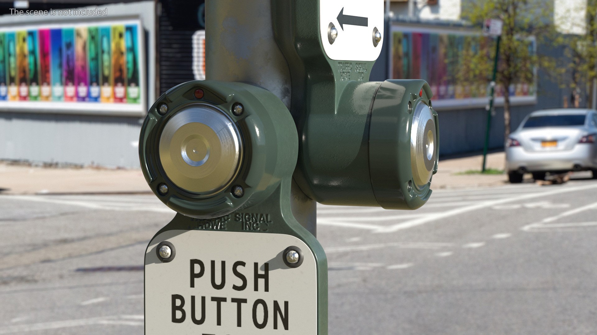 3D Model Crosswalk Button - TurboSquid 2041094