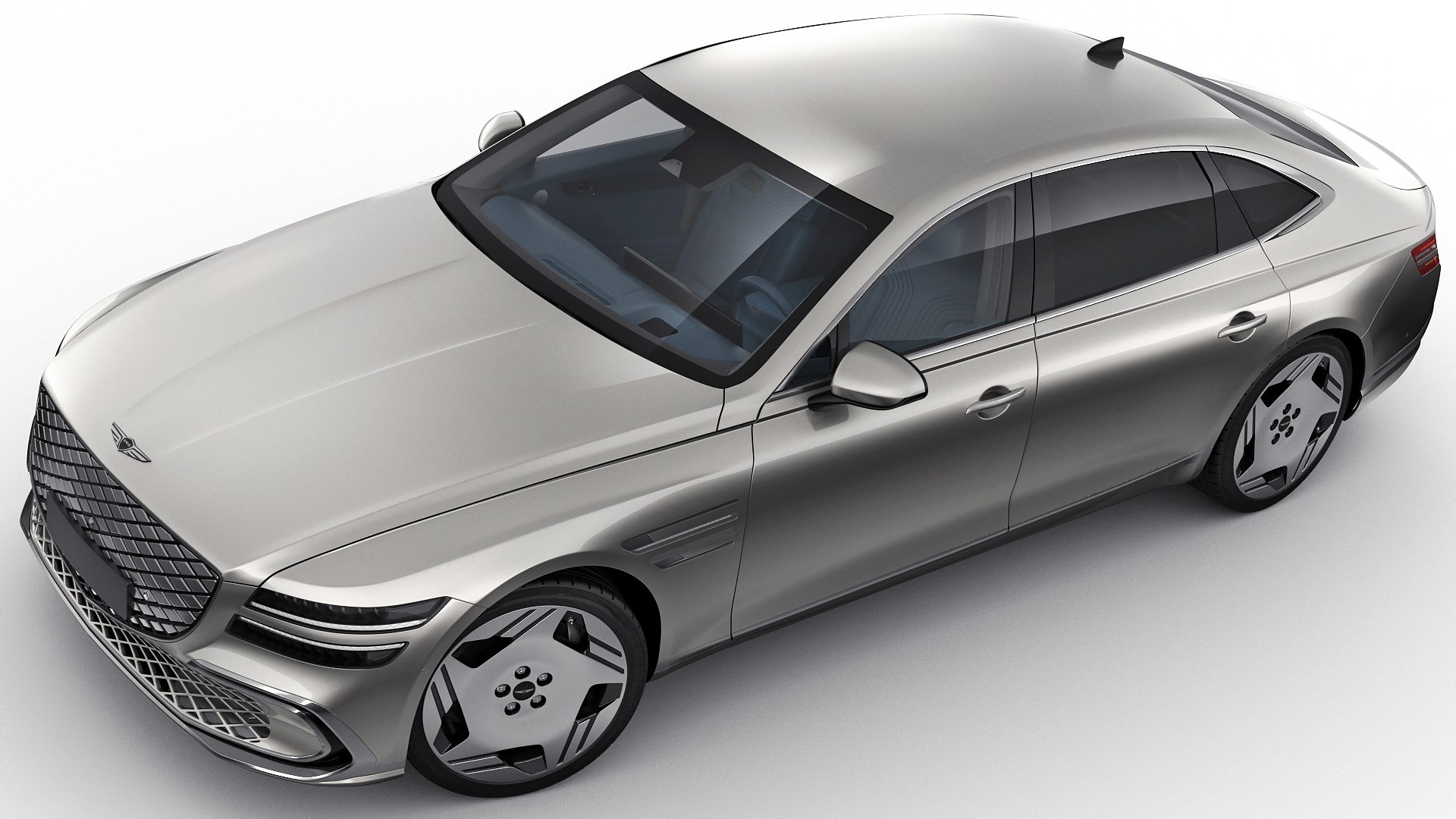 3D Genesis Electrified G80 Long 2025 - TurboSquid 2347501