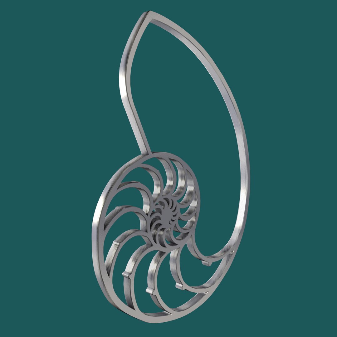 Free Nautilus Symbol 3d Model