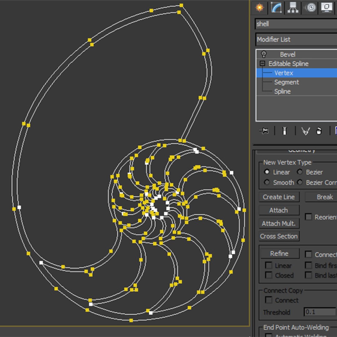 Free Nautilus Symbol 3d Model