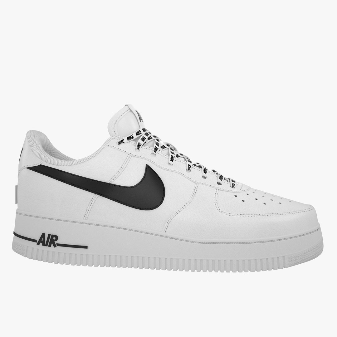 Nike Air Force 1 3D Model - TurboSquid 1251062