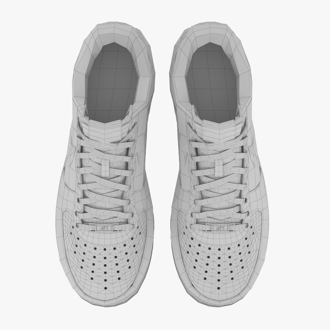 Nike Air Force 1 3D Model - TurboSquid 1251062