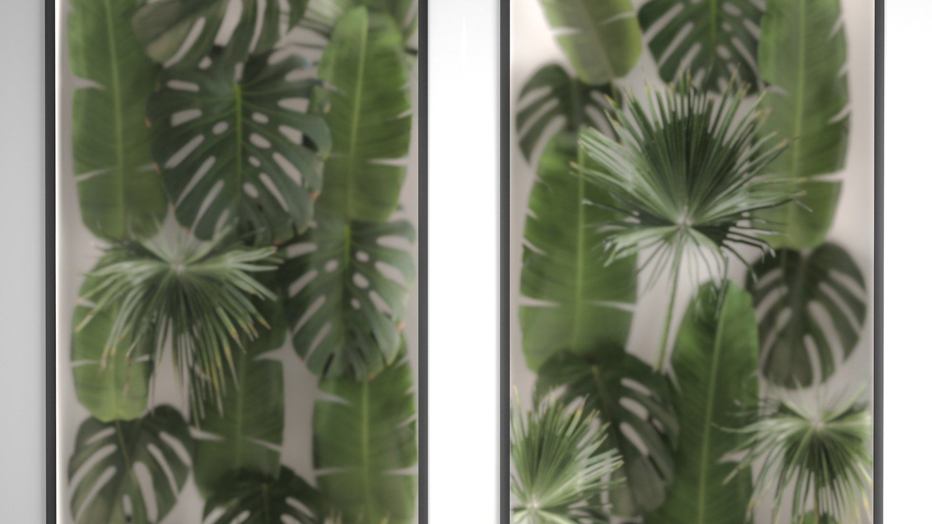 Green Leaves Of Plants In A Phyto Boxes 286 Model - TurboSquid 1955201