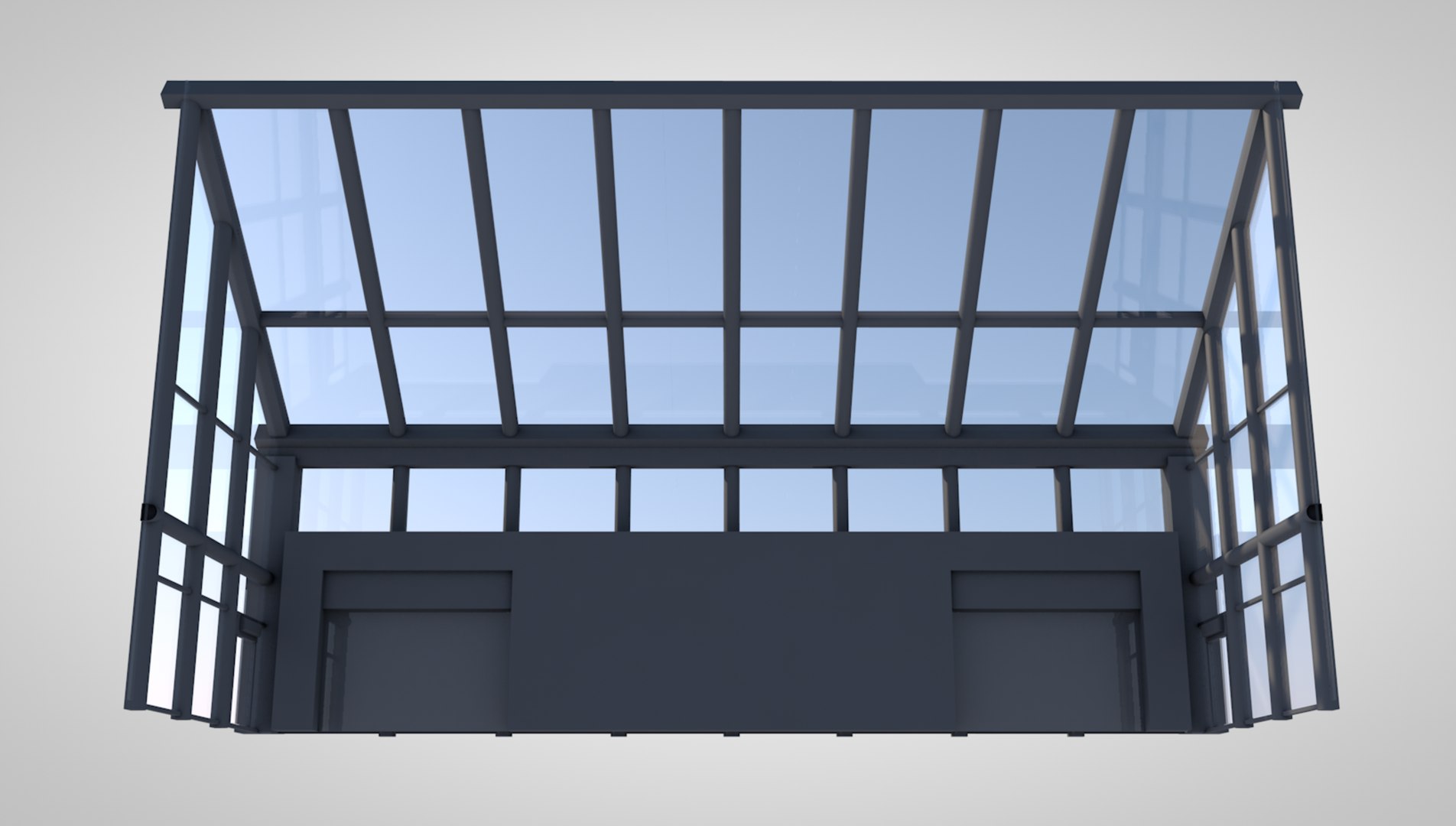 Atrium Office Building Model - TurboSquid 1501888