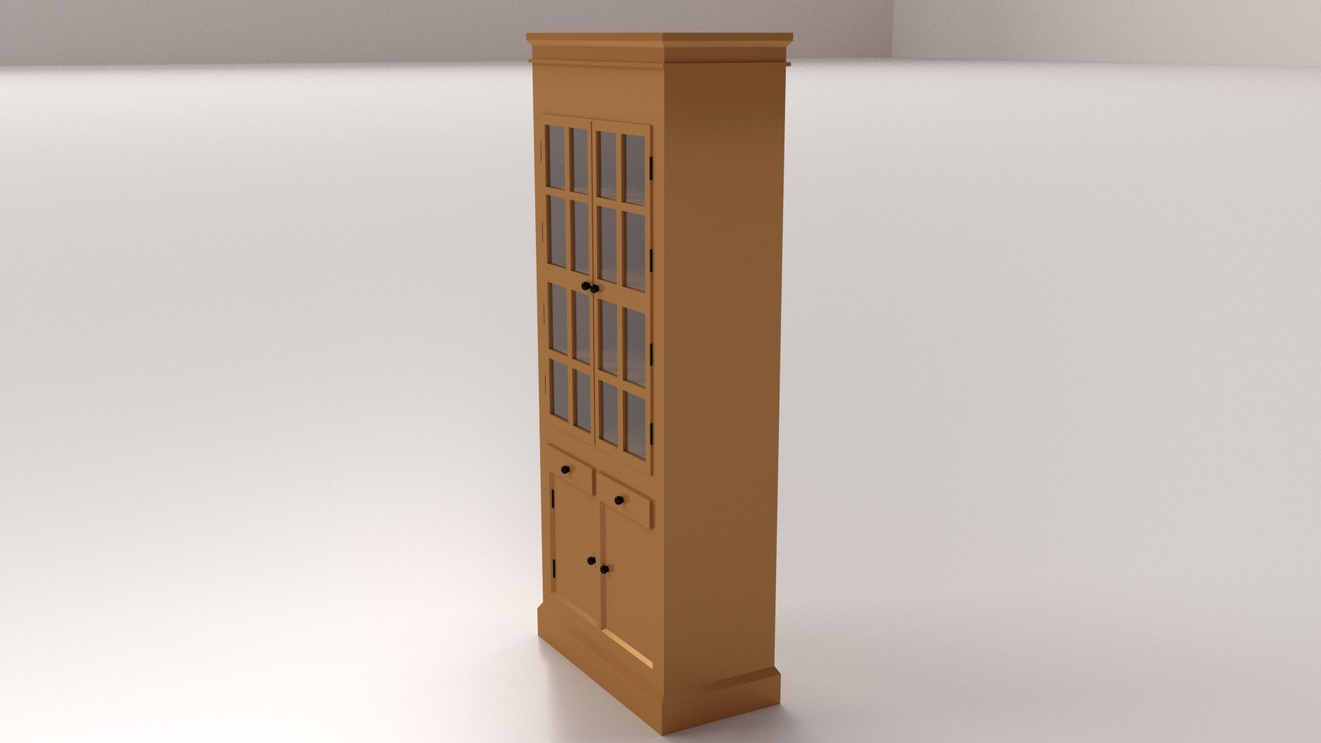 3D Model Display Cabinet - TurboSquid 1682295