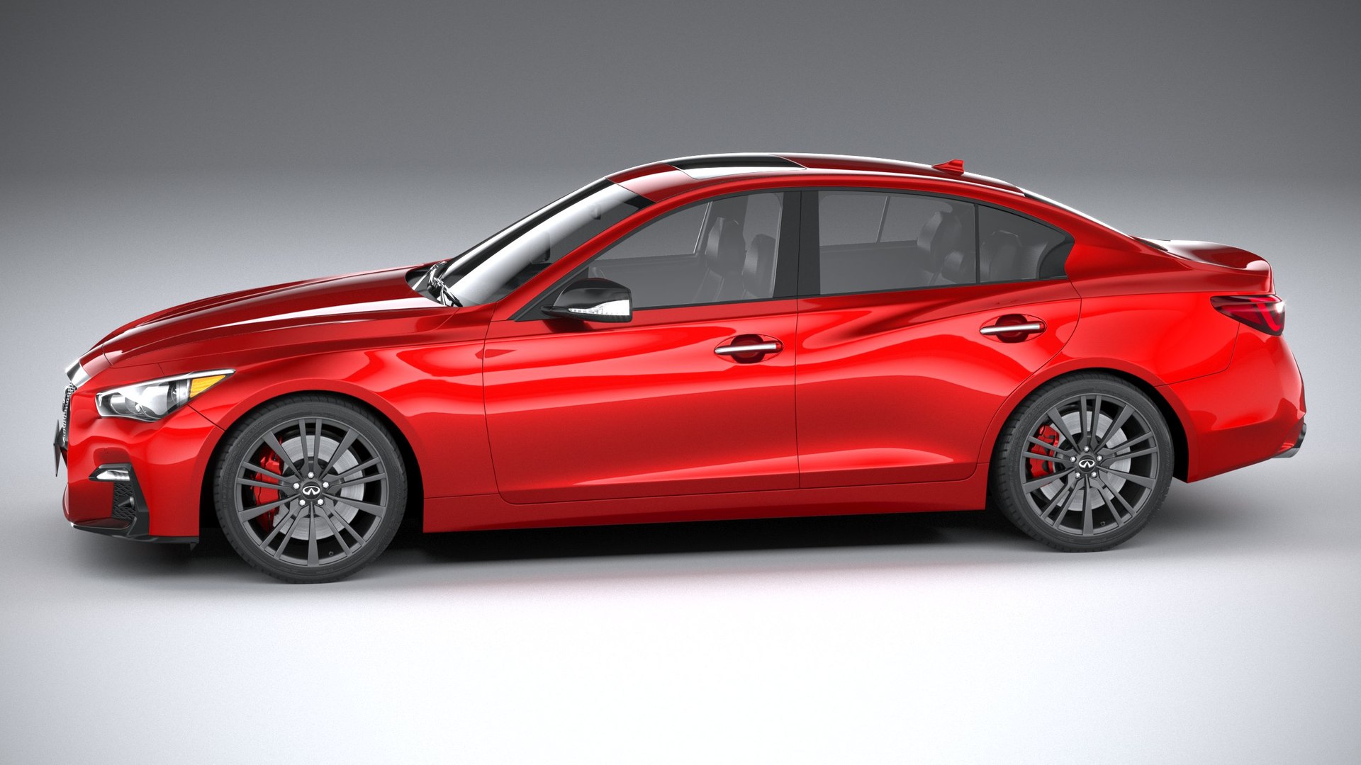 Infiniti Q50 2021 3D Model - TurboSquid 1680929