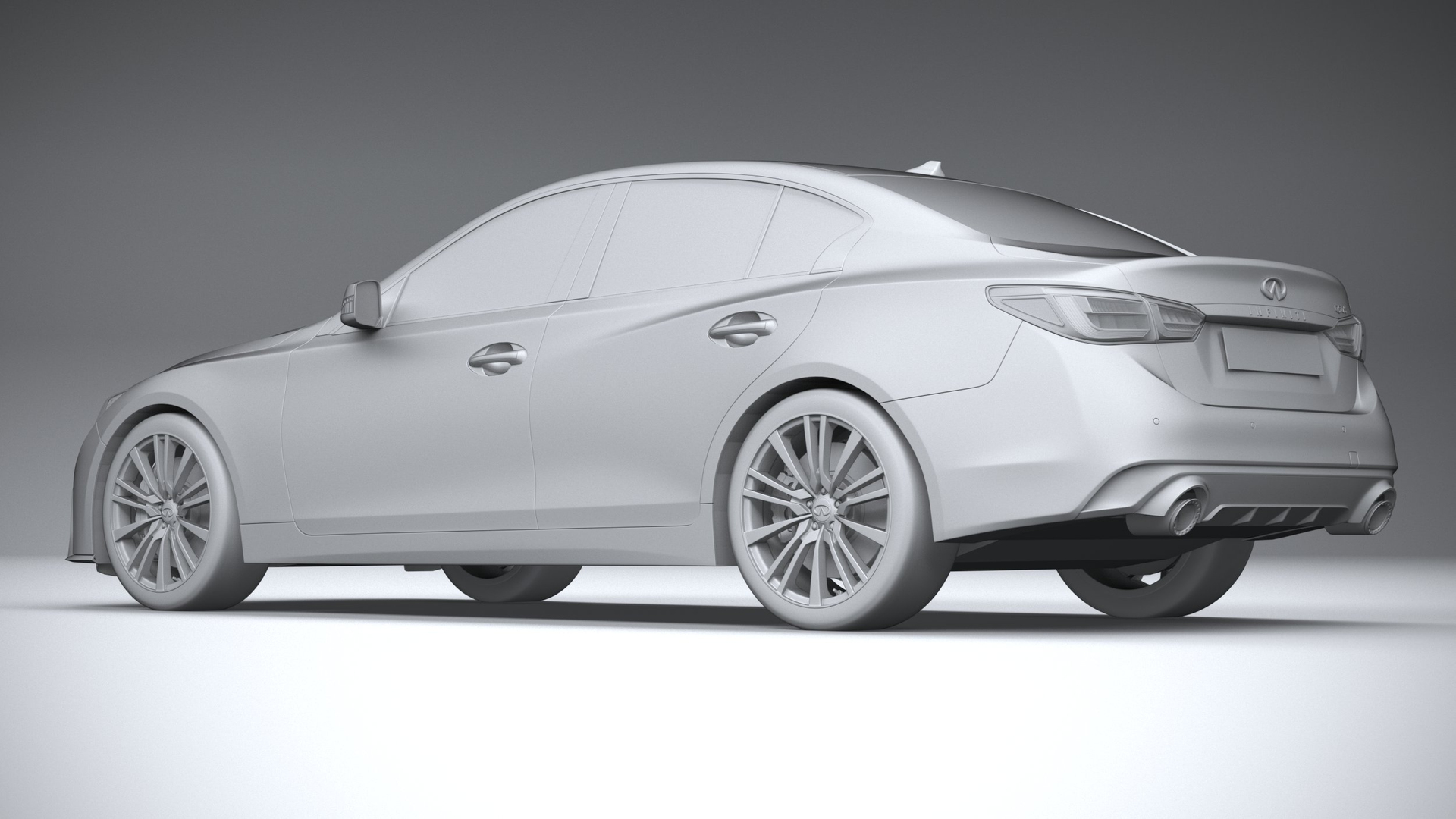 Infiniti q50 2021 3D model - TurboSquid 1680929