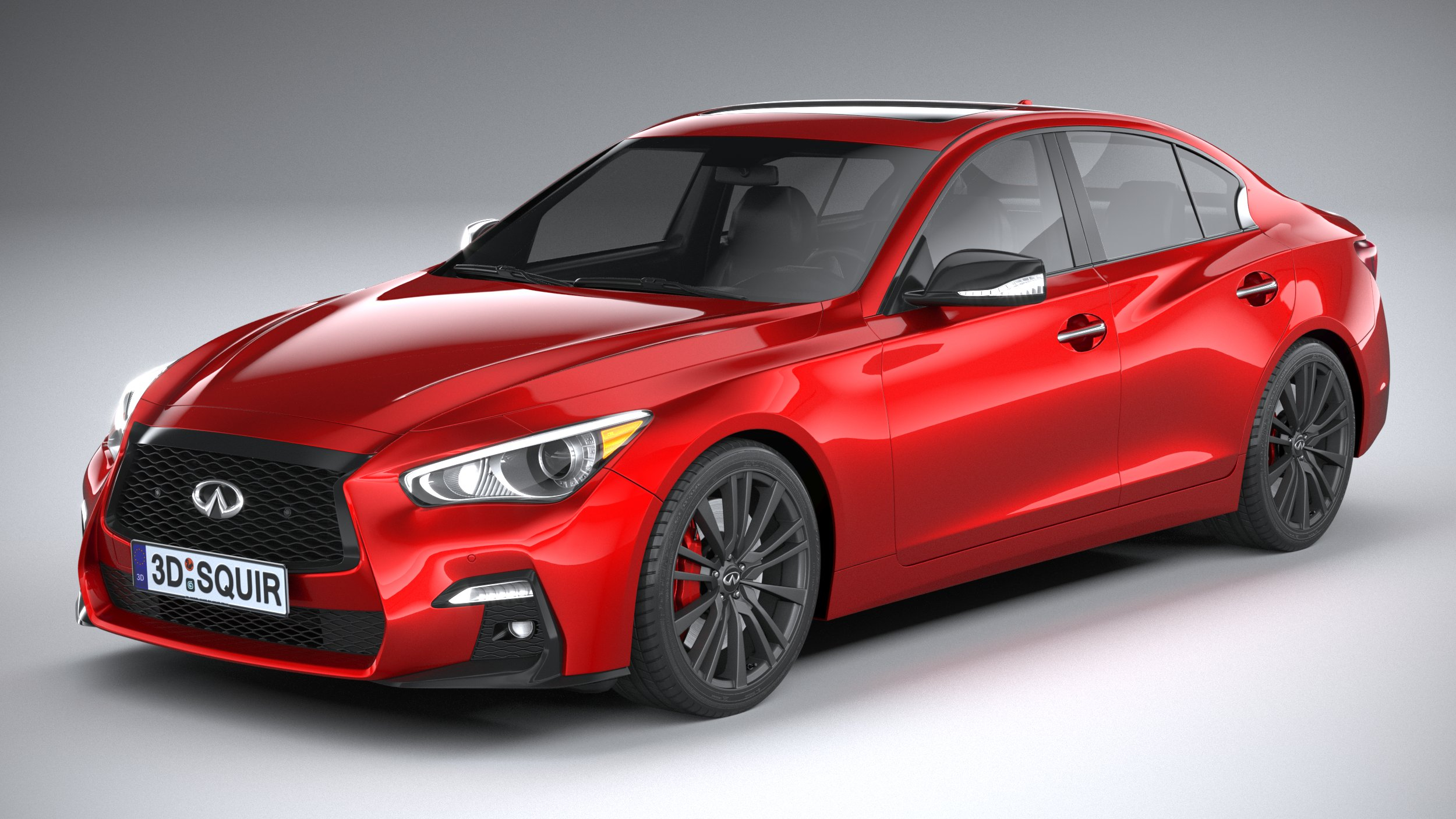 Infiniti q50 2021 3D model - TurboSquid 1680929