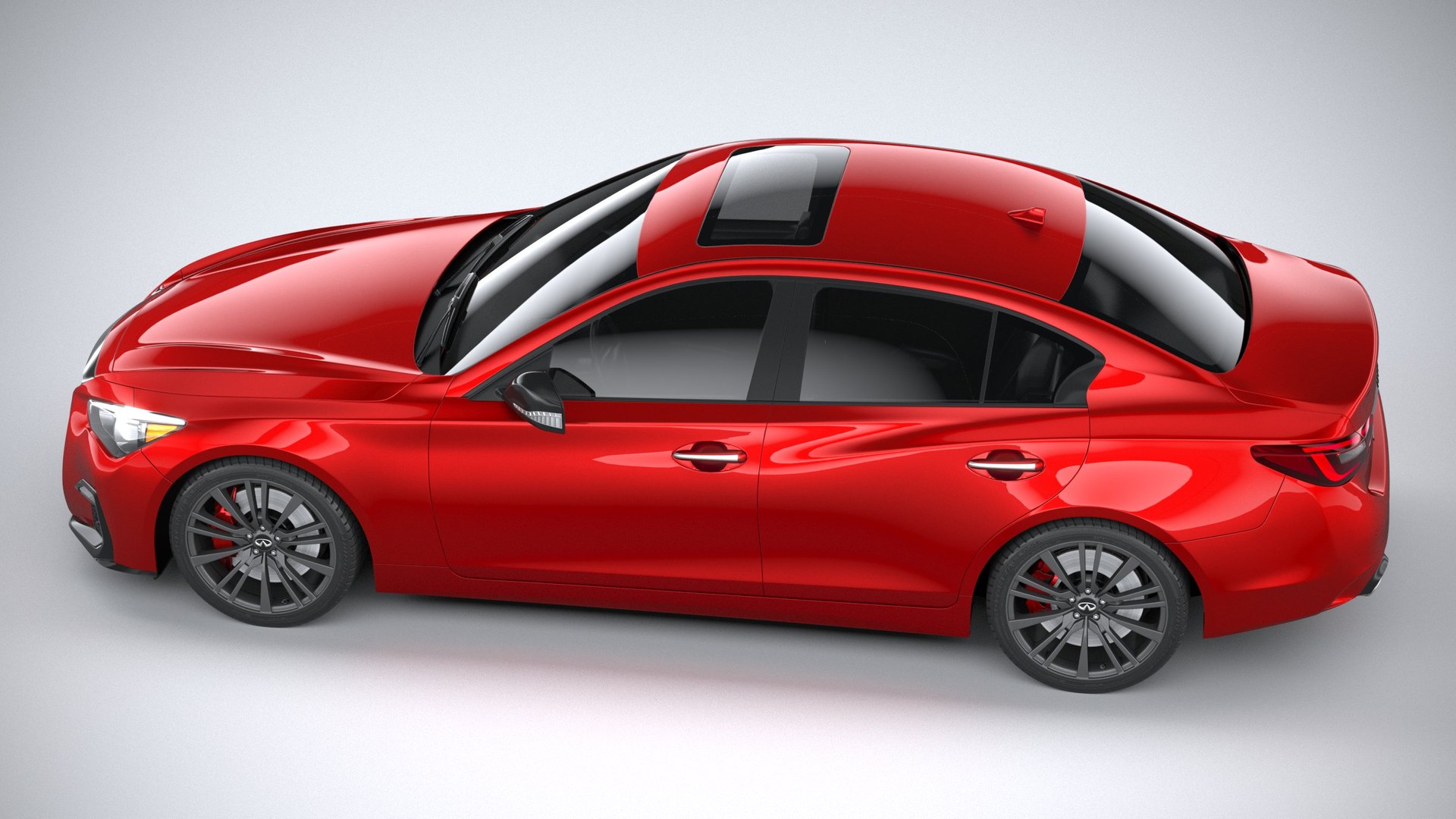 Infiniti Q50 2021 3D Model - TurboSquid 1680929