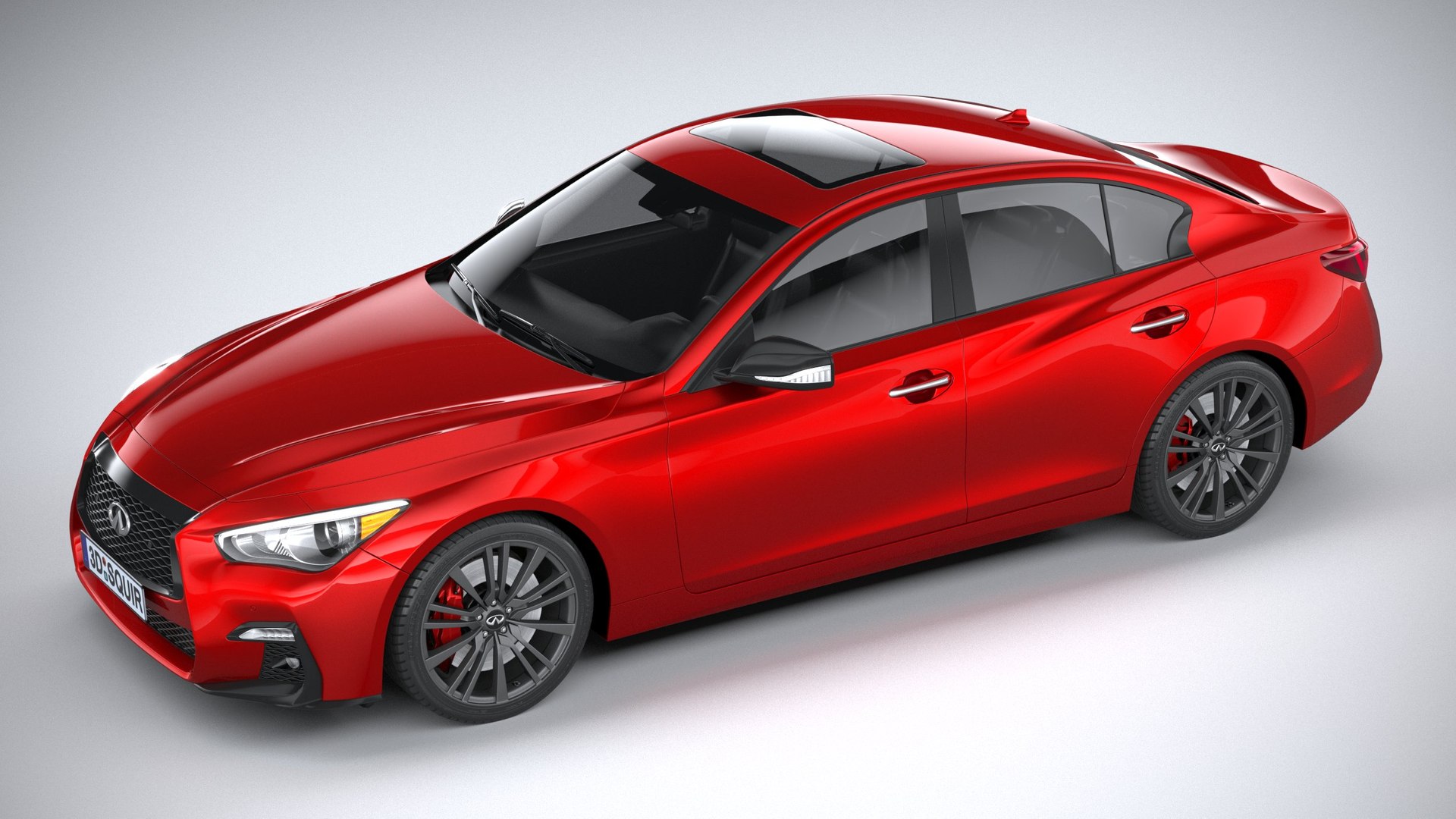 Infiniti Q50 2021 3D Model - TurboSquid 1680929