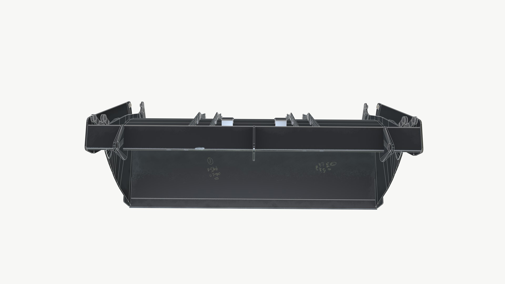 3D JCB Loader Bucket - TurboSquid 2275979