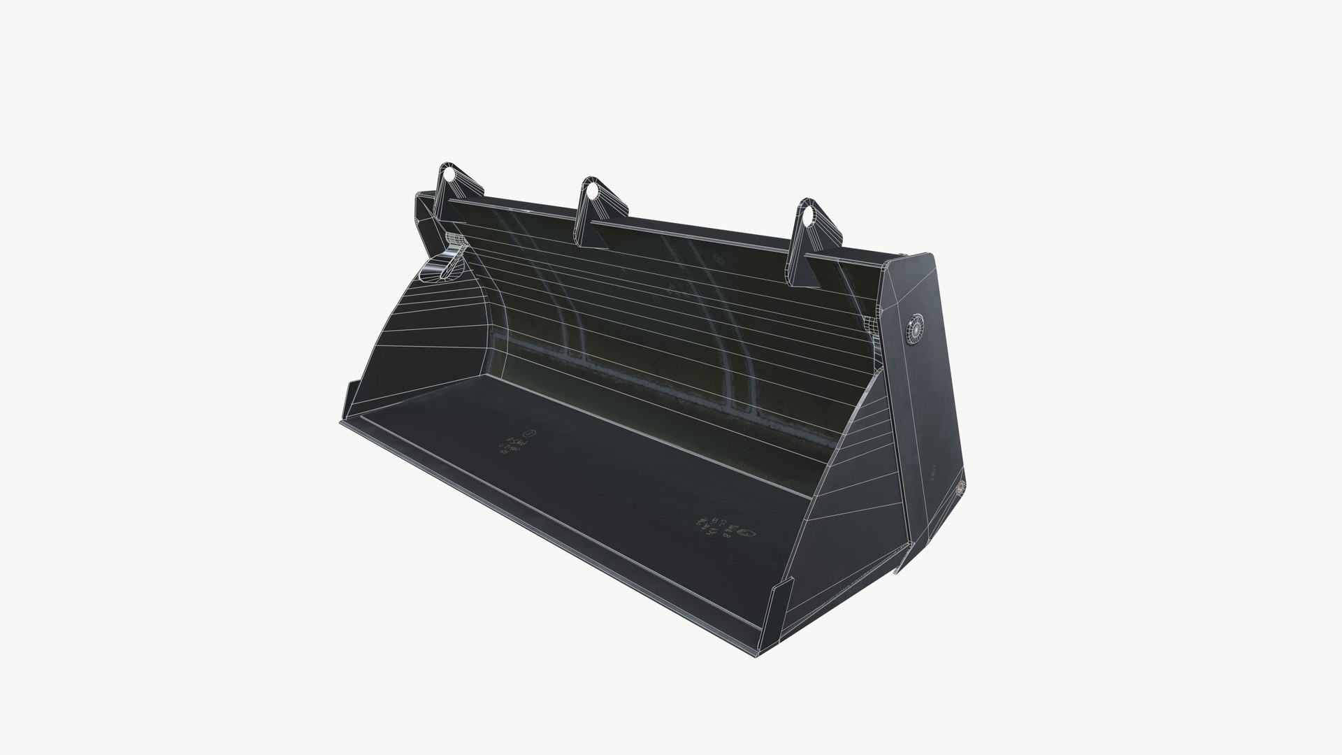 3D JCB Loader Bucket - TurboSquid 2275979
