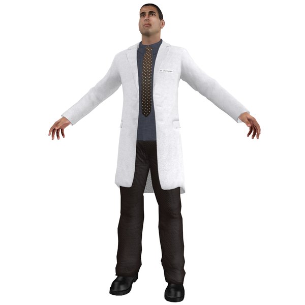 human man male 3d model