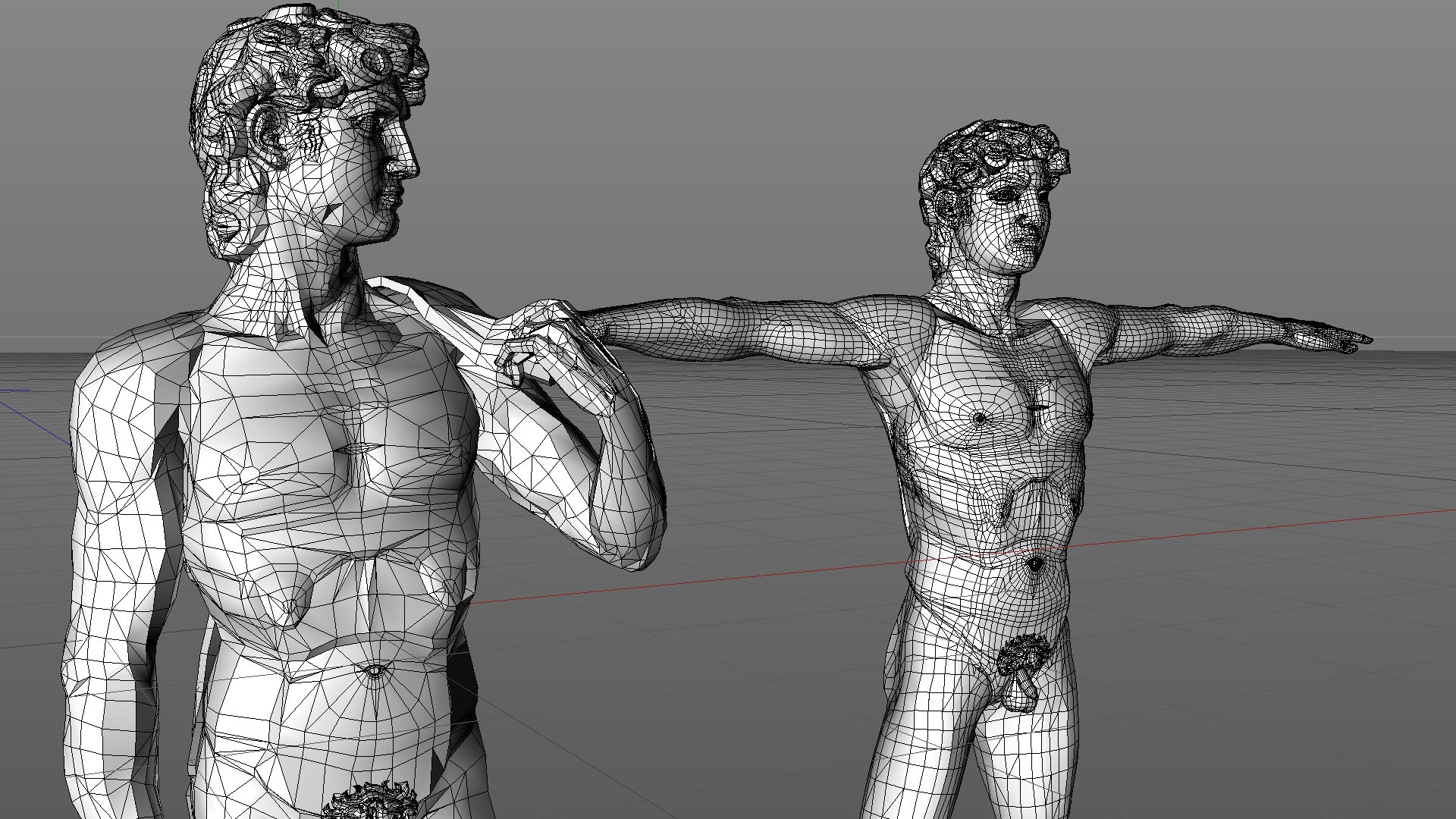 3D David Statue Model - TurboSquid 1690119