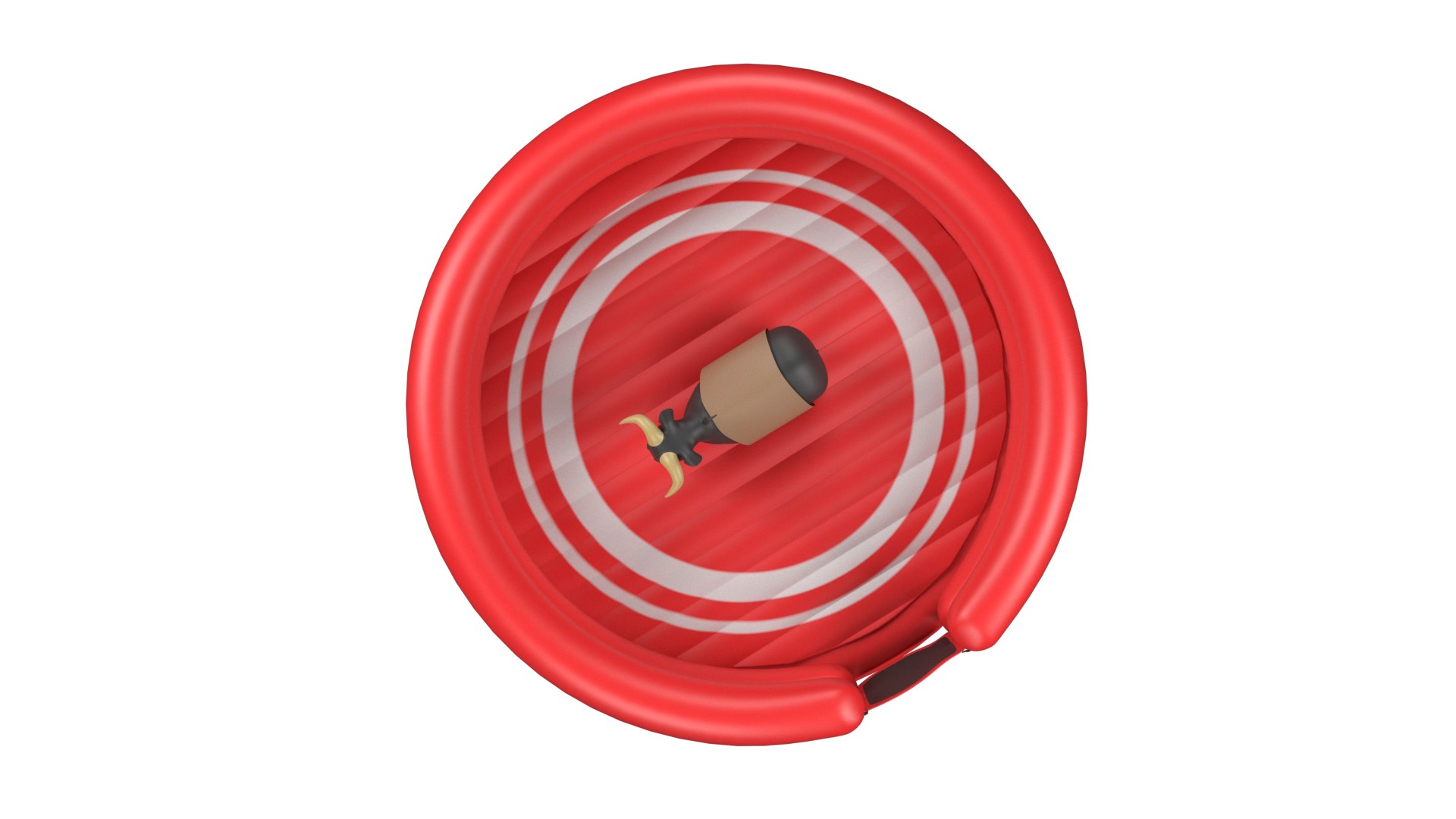 3D Bull Inflatable Rodeo Model - TurboSquid 2143253