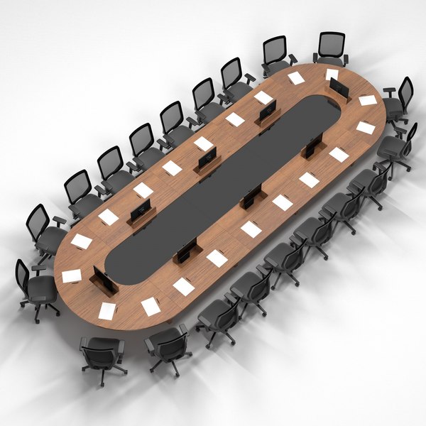 3D model meeting table screen - TurboSquid 1348402