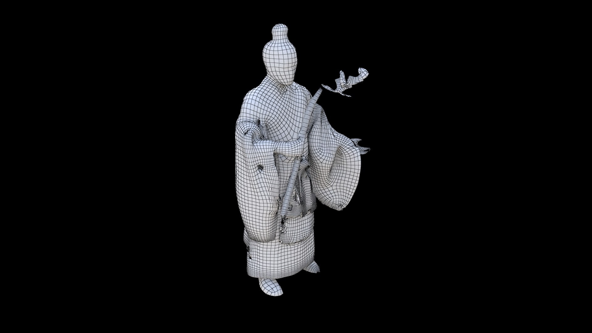 Shinto Priest 3D - TurboSquid 2335257