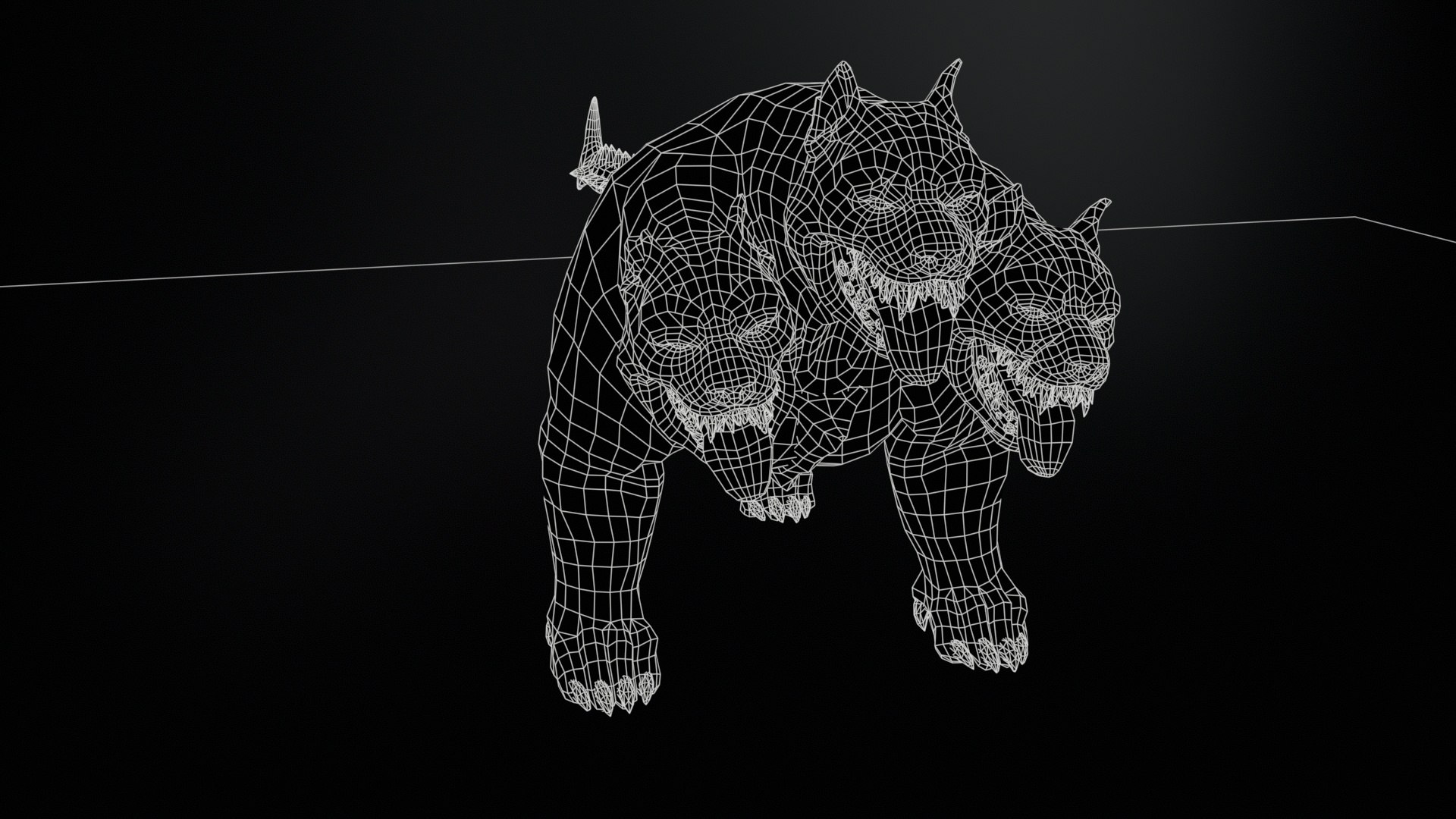 3D Cerberus model - TurboSquid 2101055