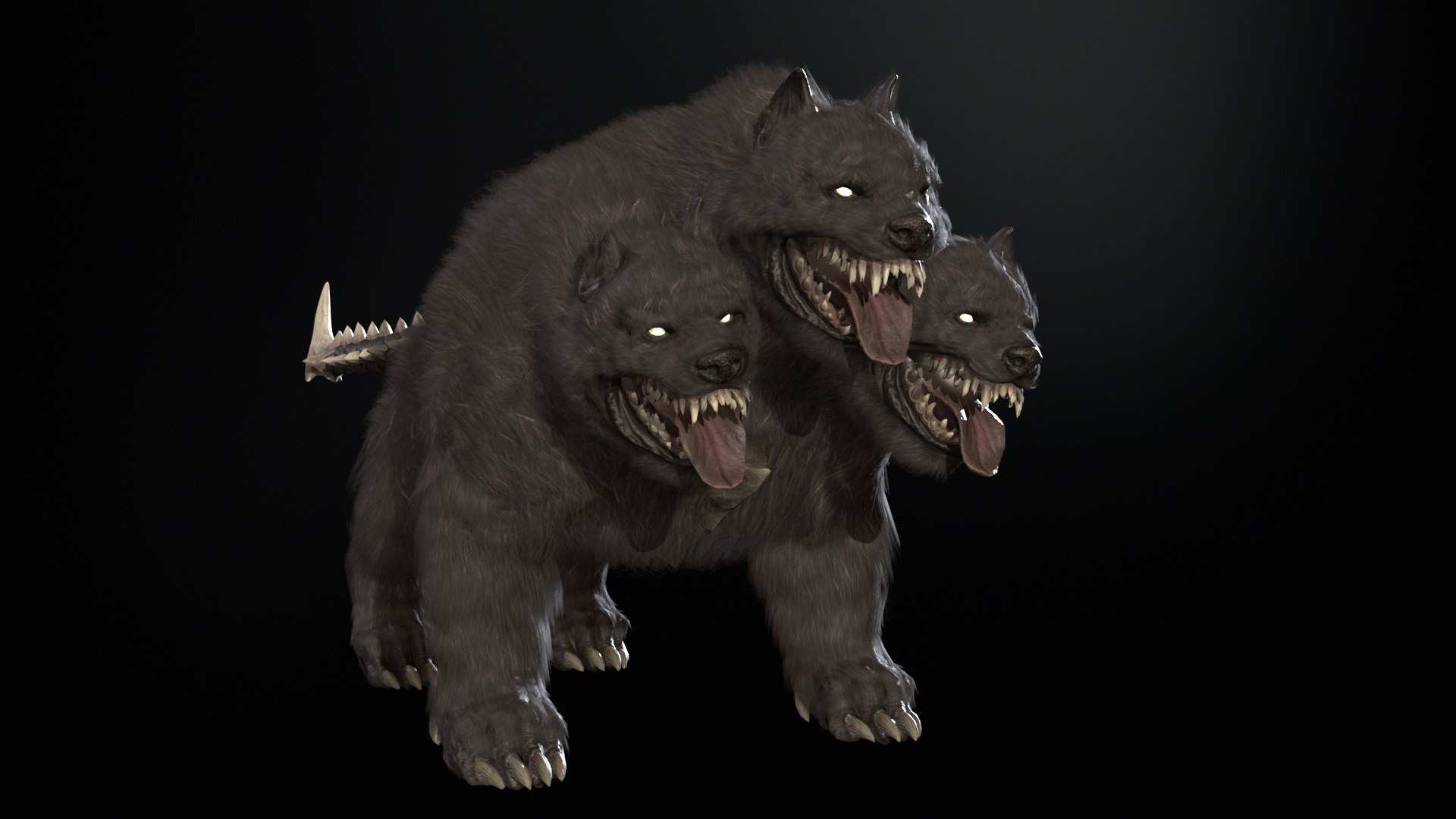 3D Cerberus model - TurboSquid 2101055