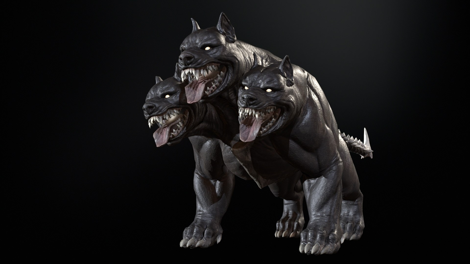 3D Cerberus model - TurboSquid 2101055