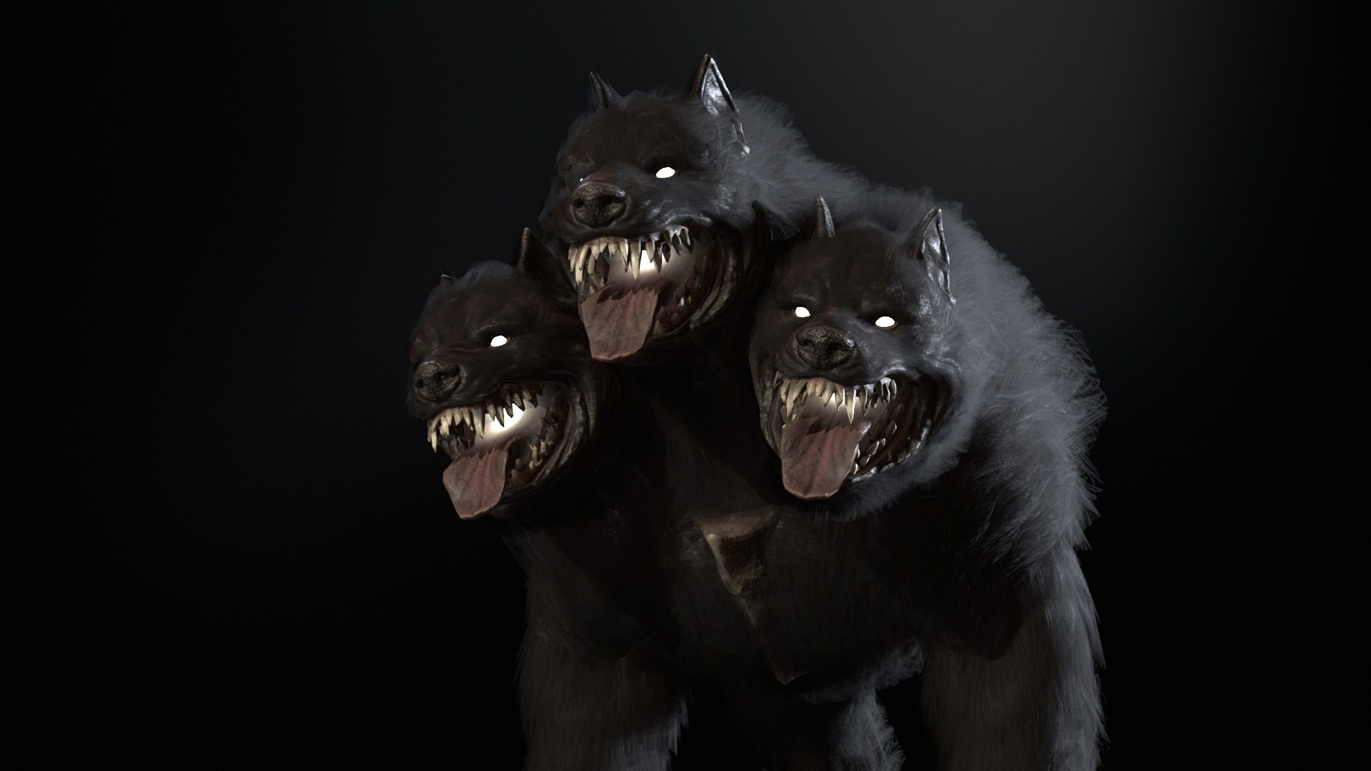 3D Cerberus model - TurboSquid 2101055