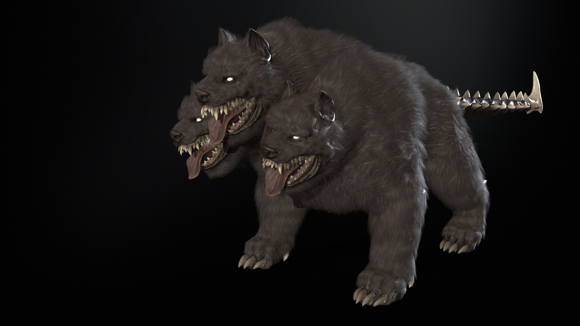 3D Cerberus model - TurboSquid 2101055