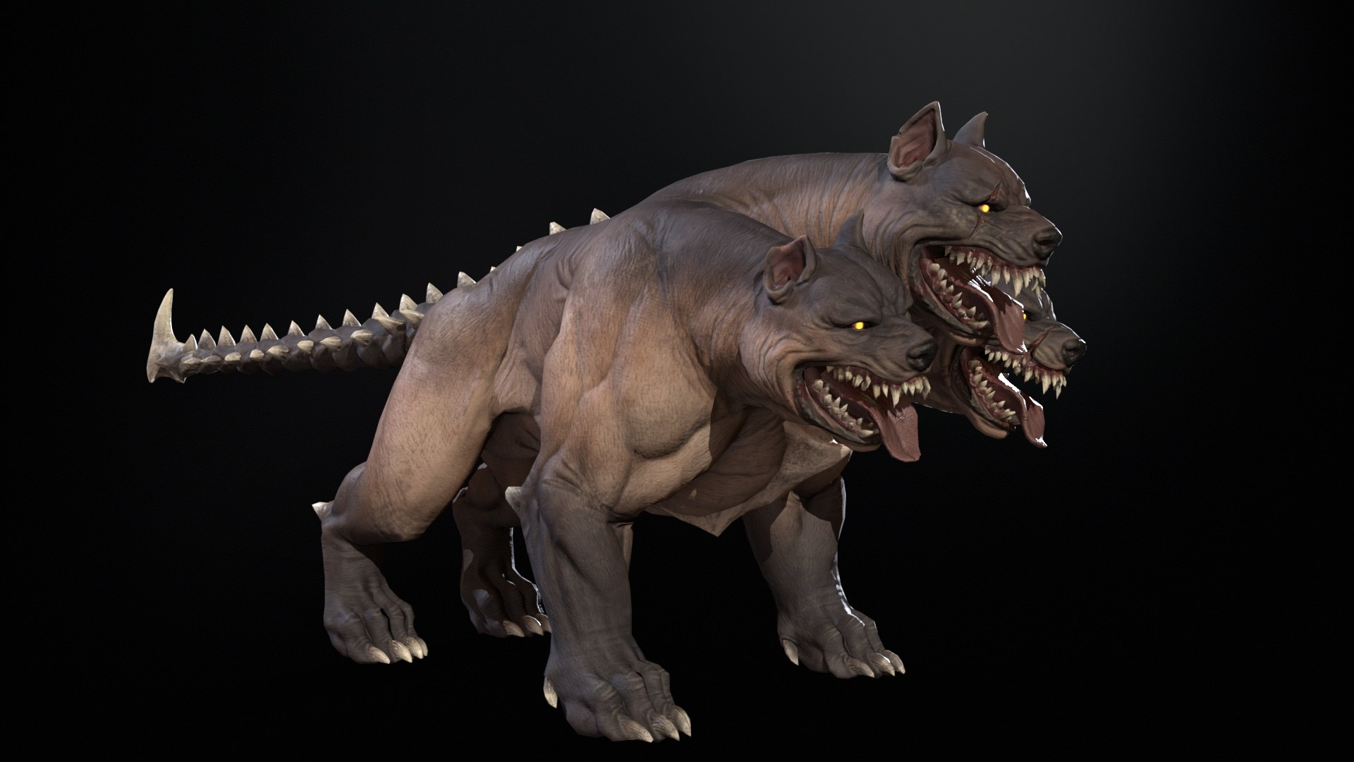 3D Cerberus model - TurboSquid 2101055