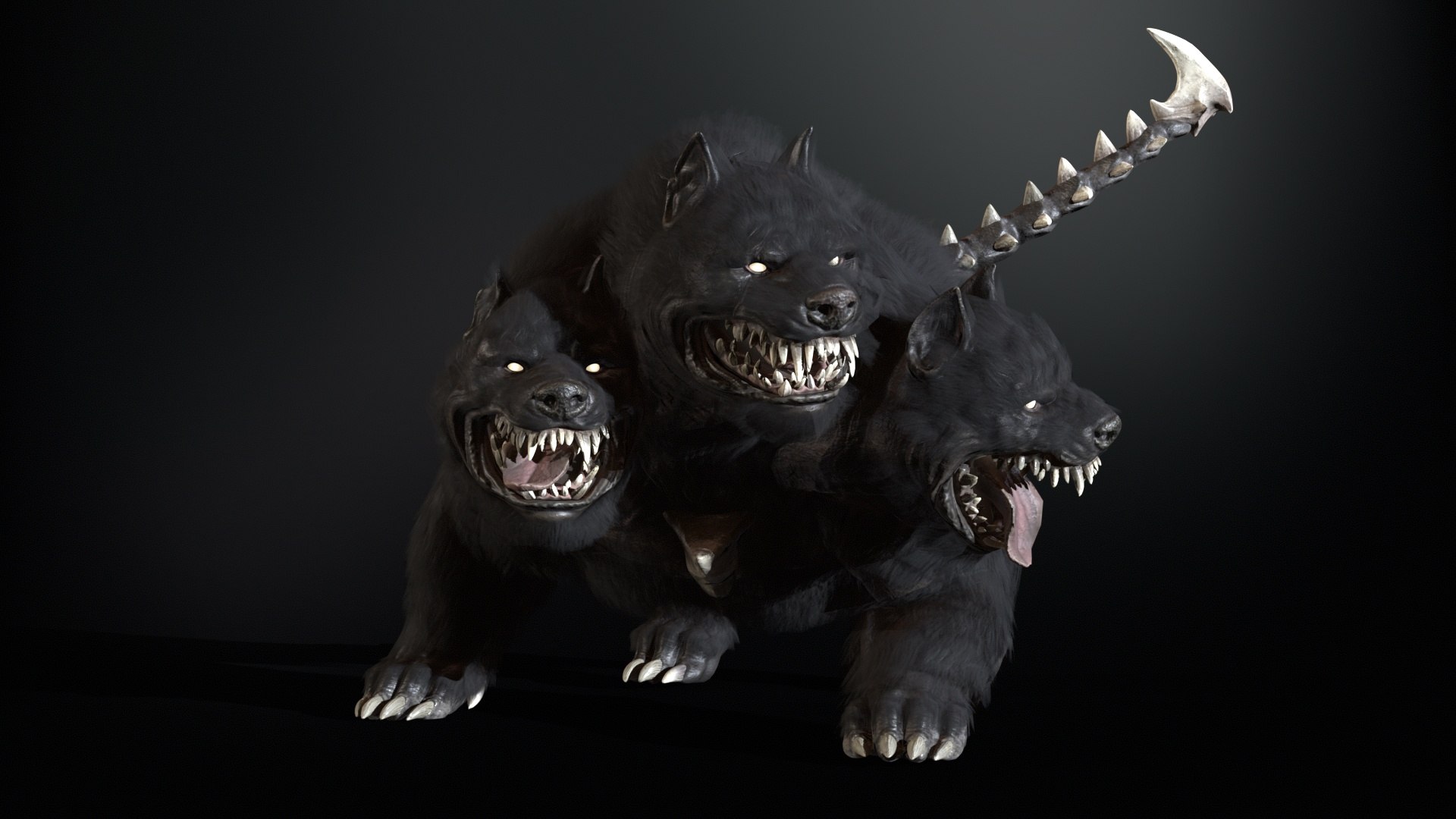 3D Cerberus model - TurboSquid 2101055