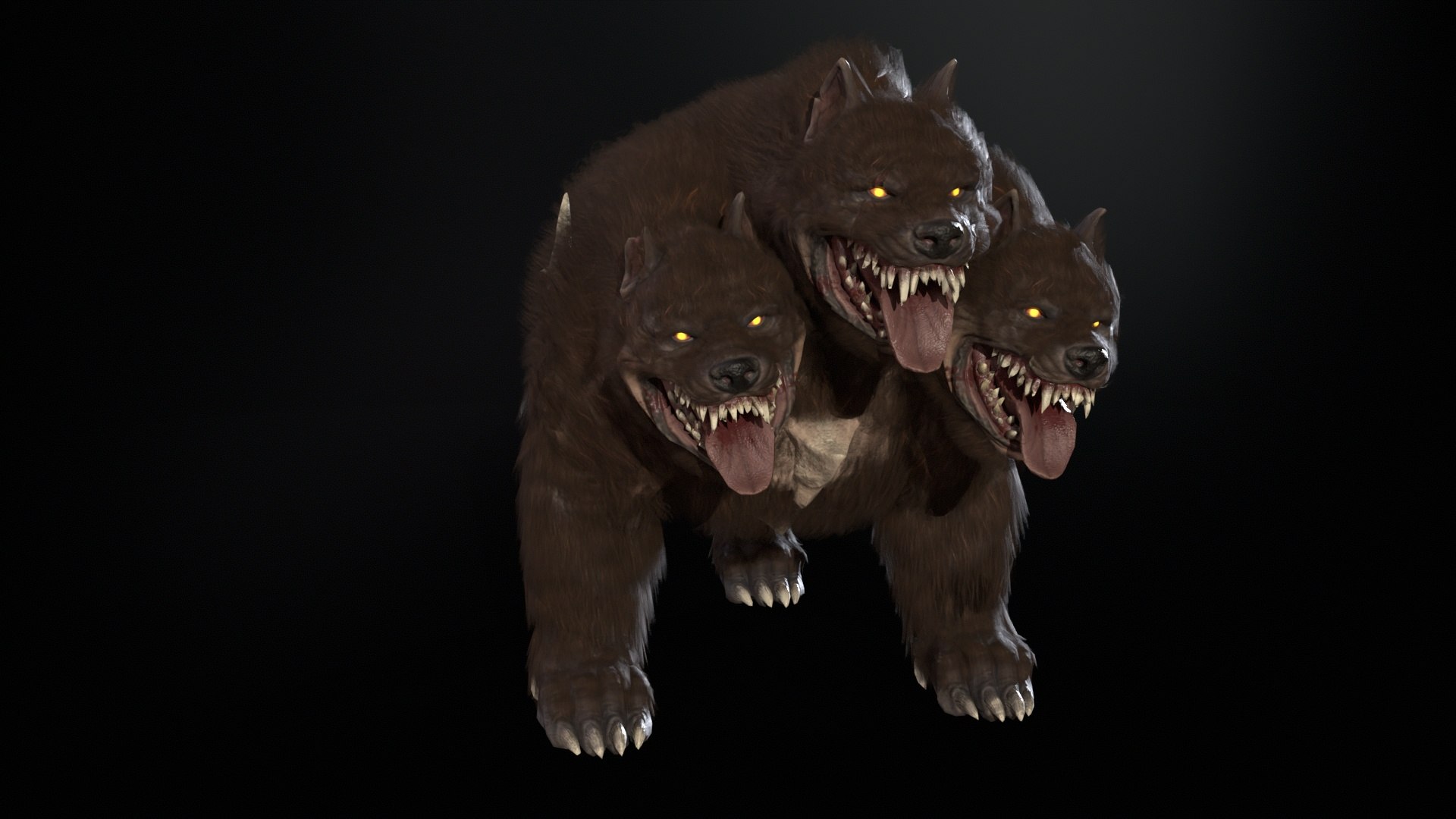 3D Cerberus model - TurboSquid 2101055