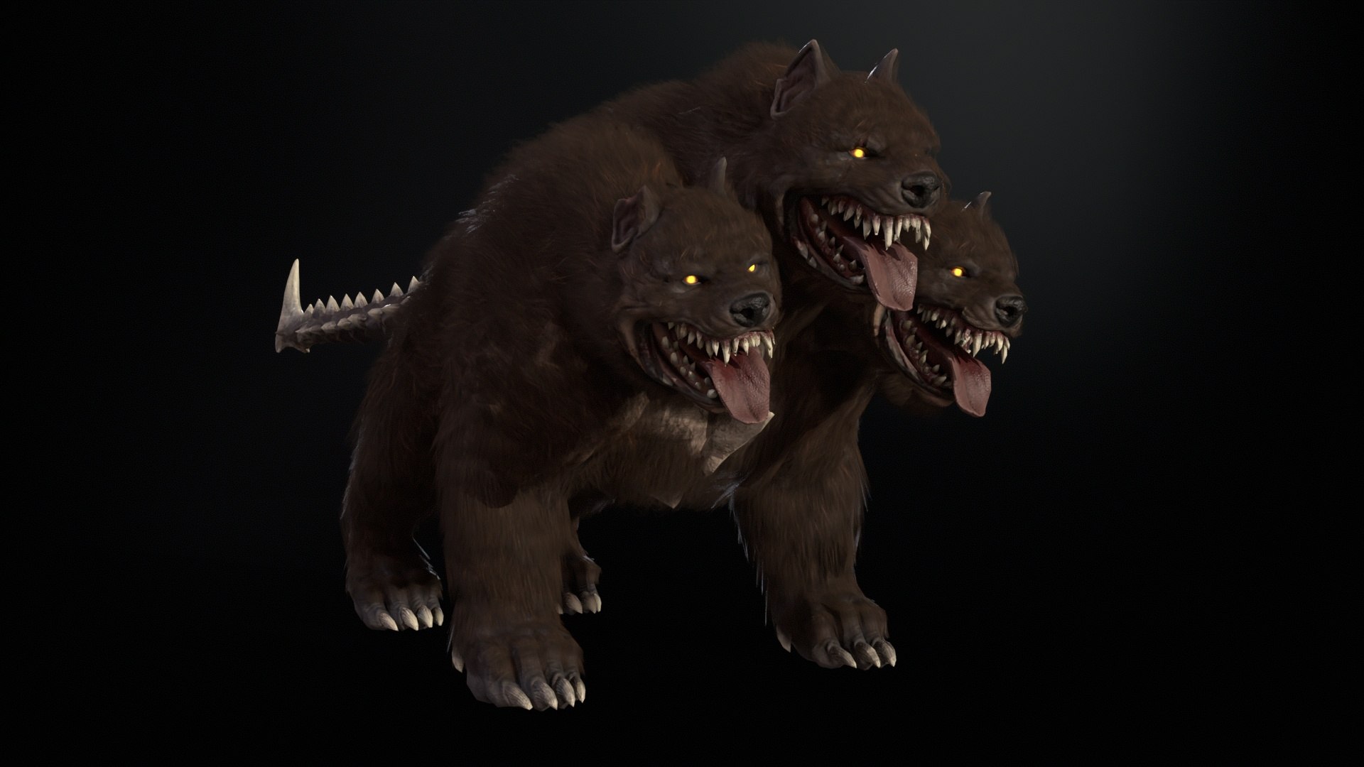 3D Cerberus model - TurboSquid 2101055