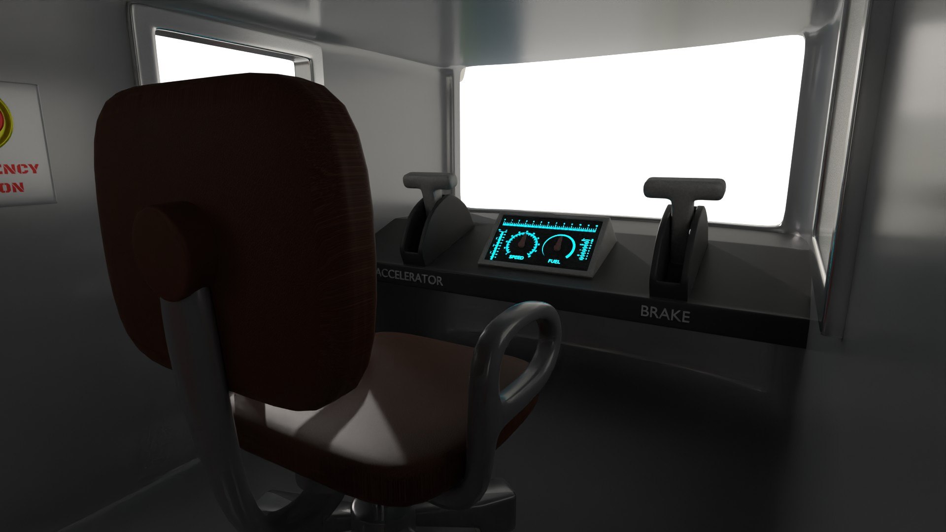 Ambulance Train Locomotive 3D Model - TurboSquid 2144541