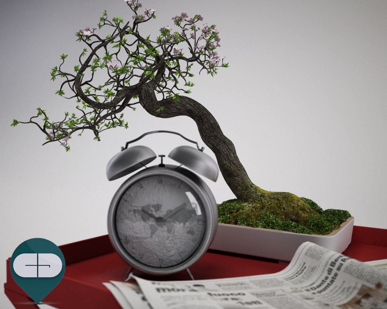 3d Bonsai Chair Model