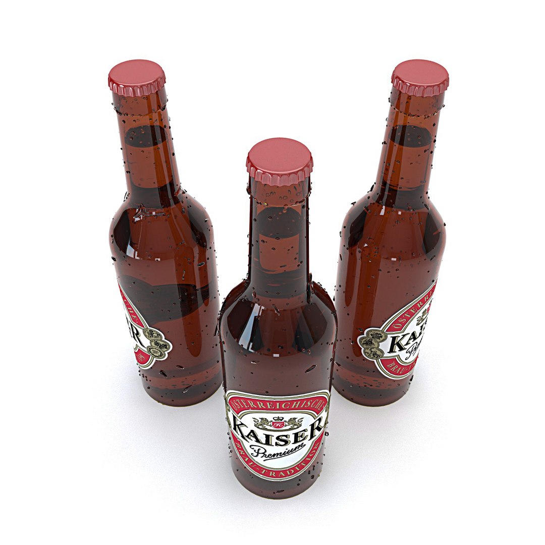 Modeled kaiser bottle 3D model - TurboSquid 1551321