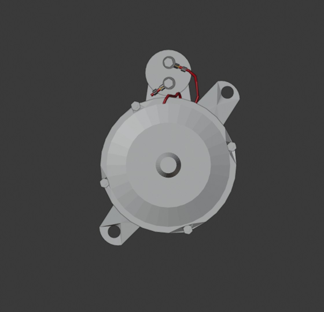 Starter Car 3D - TurboSquid 1651646