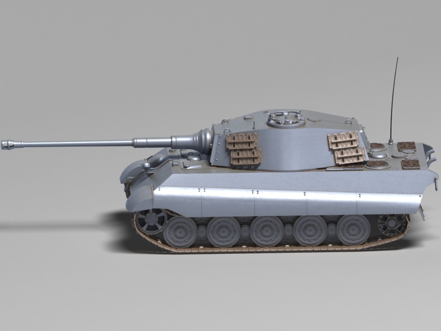 3D German Heavy Tank Tiger Model - TurboSquid 1204800
