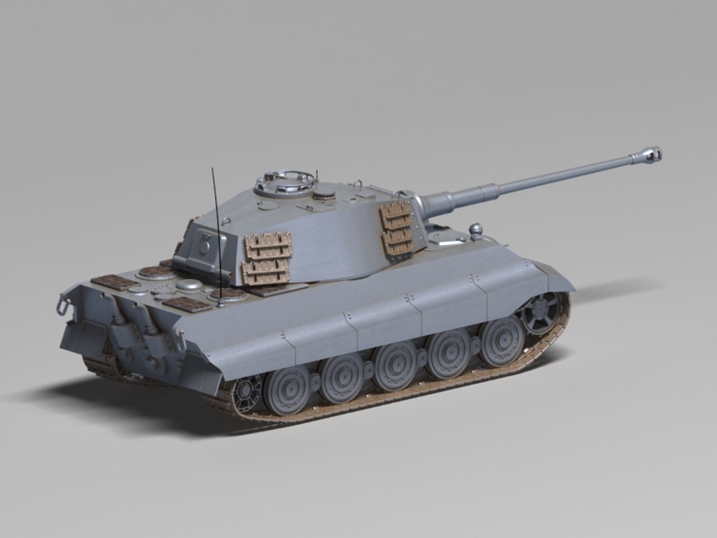 3D German Heavy Tank Tiger Model - TurboSquid 1204800