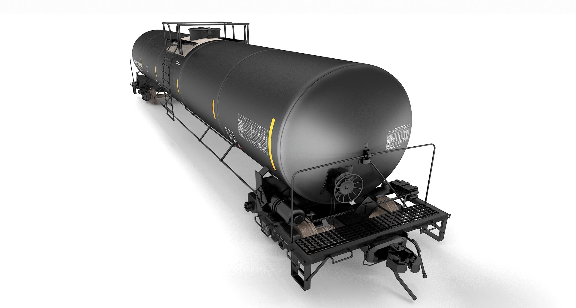 Modern Oil Tanker Car Obj