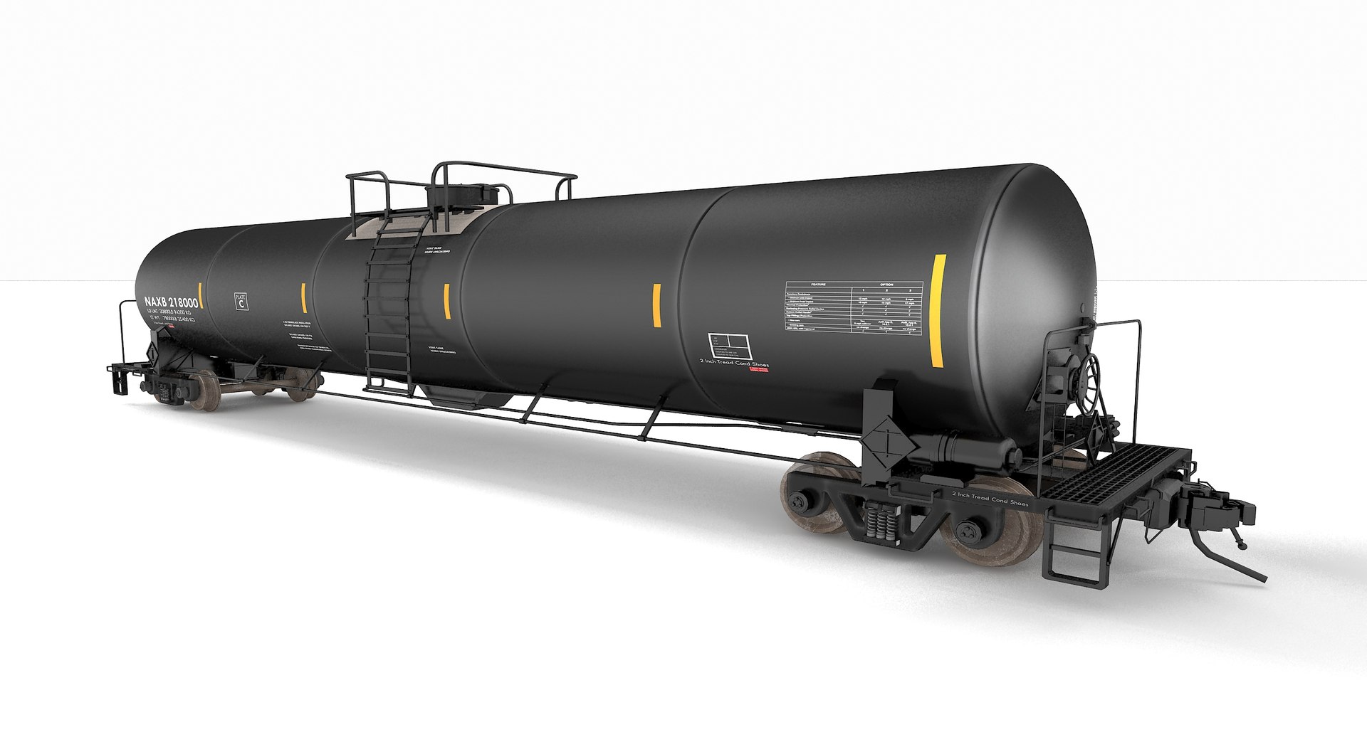 Modern Oil Tanker Car Obj
