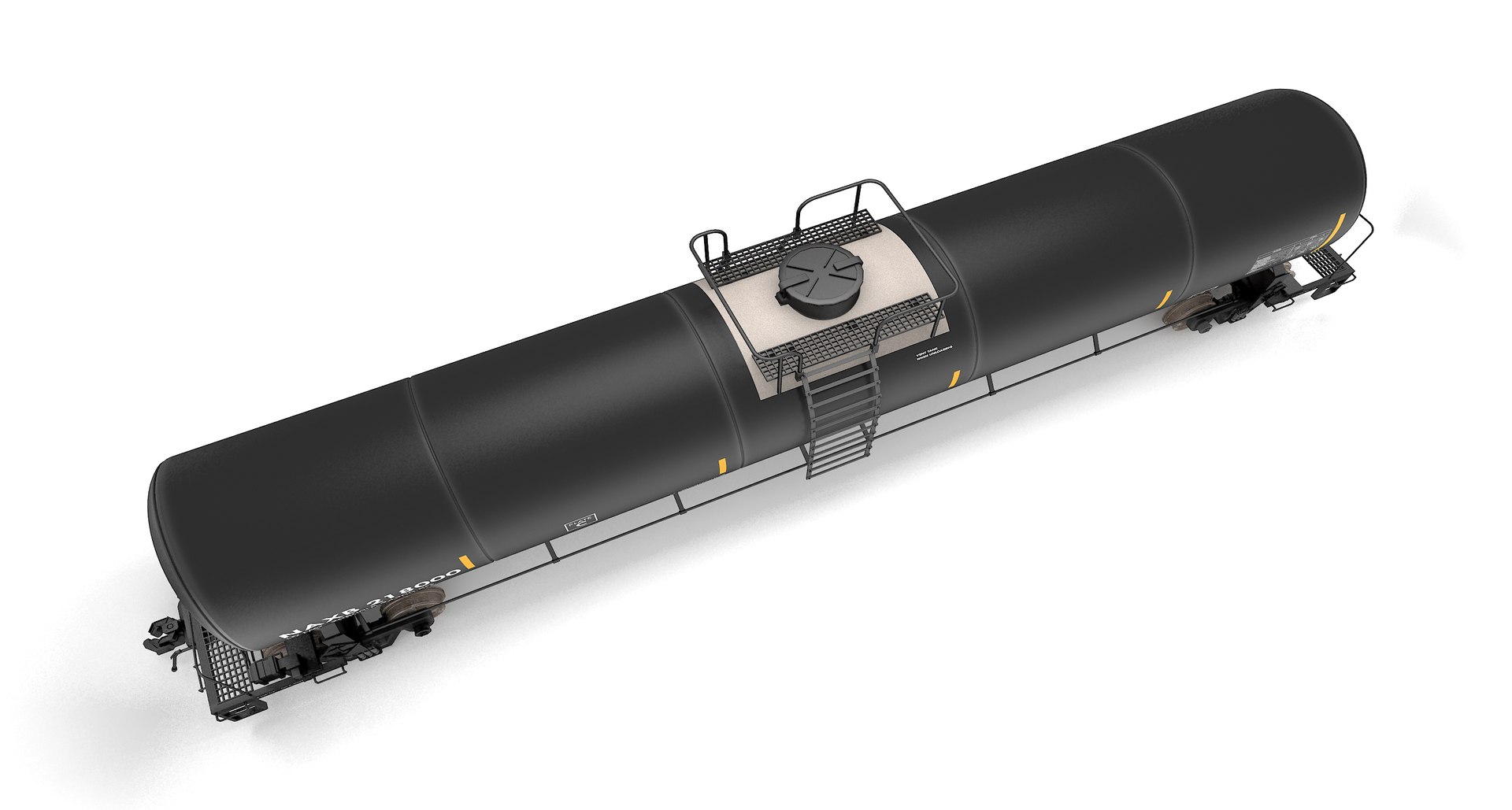 Modern Oil Tanker Car Obj