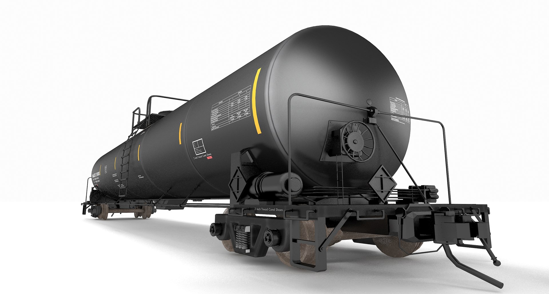 Modern Oil Tanker Car Obj