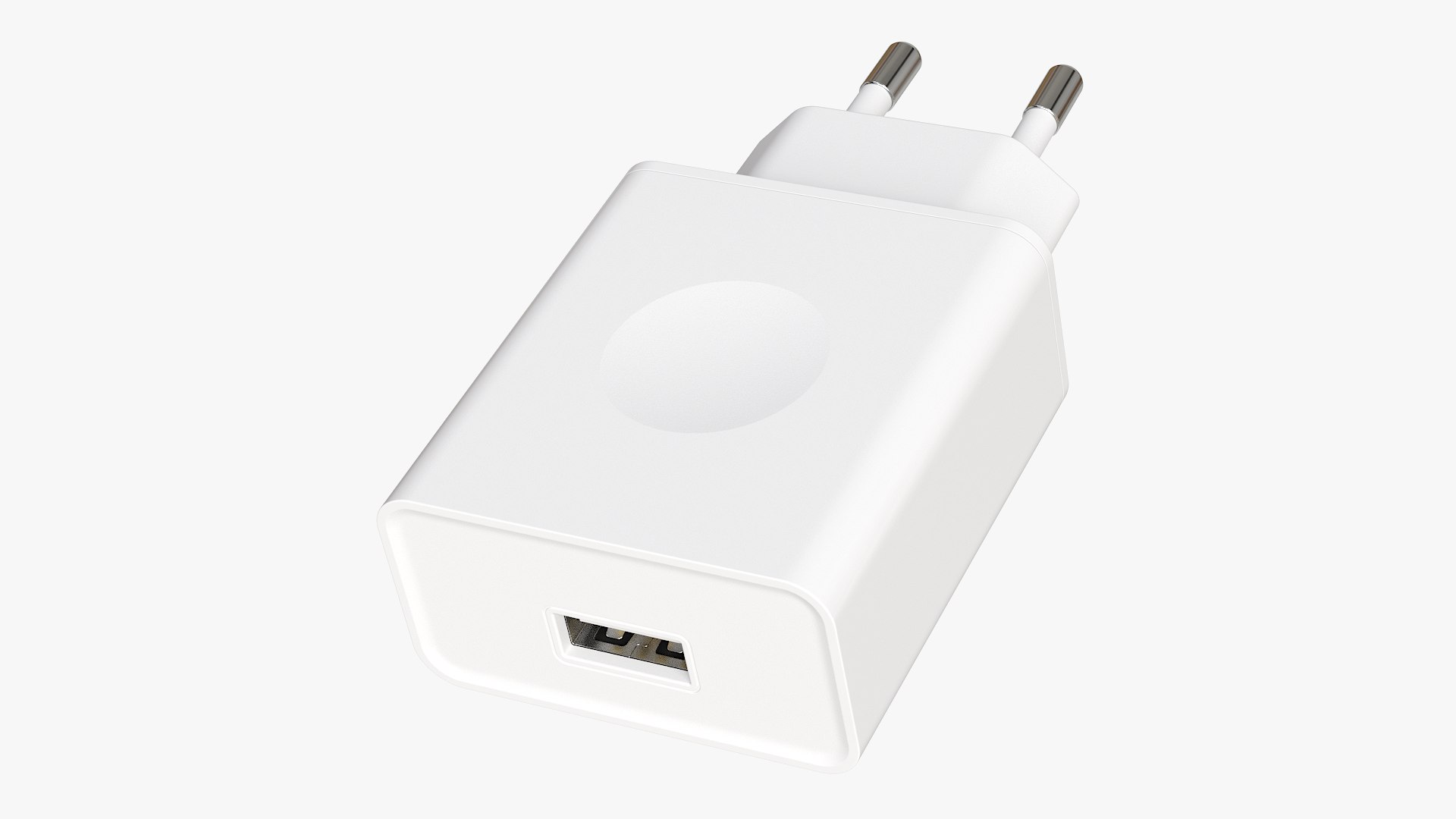 3D 3 USB Power Adapters EU - TurboSquid 2279005