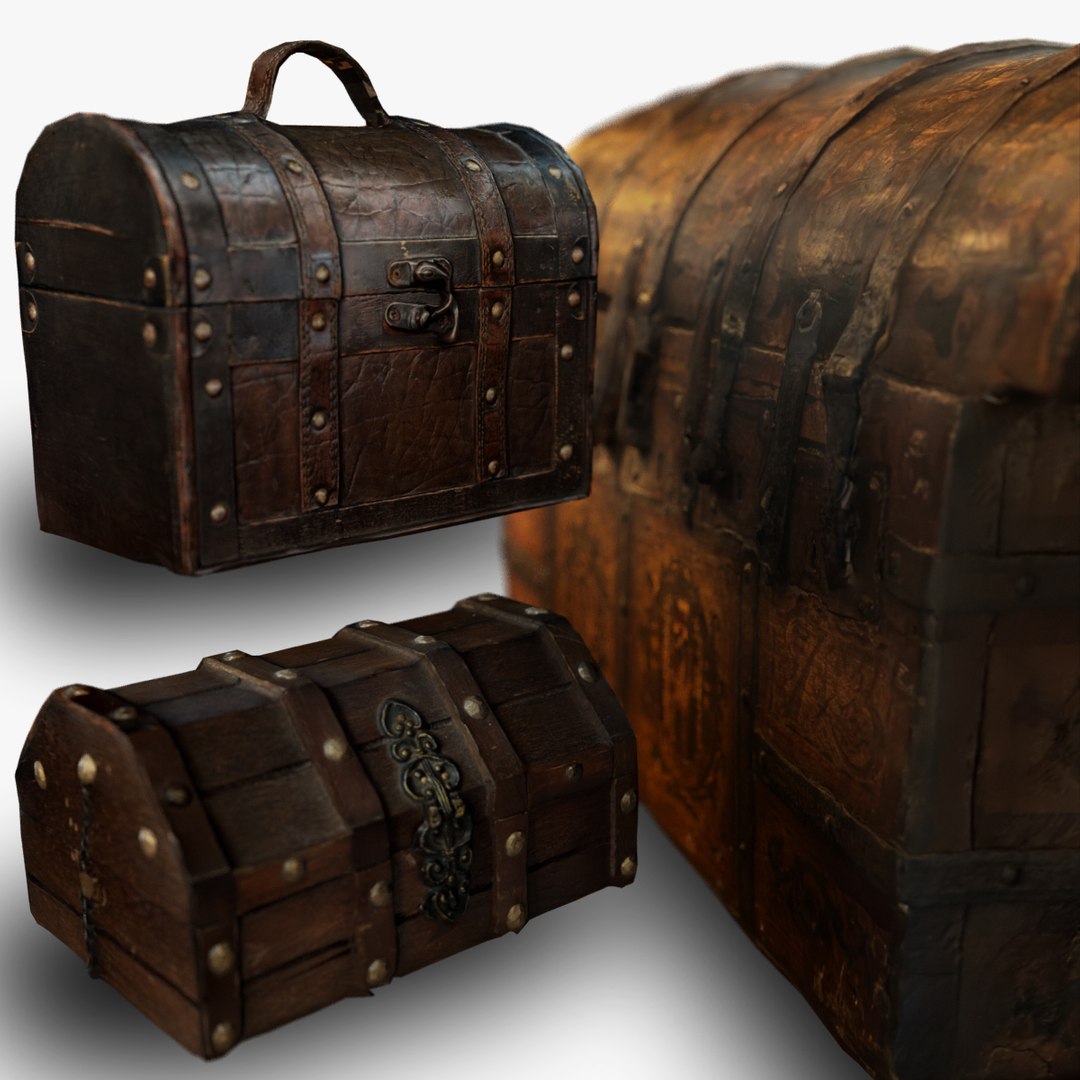 3D Model Chest Collection Pack - TurboSquid 1998128
