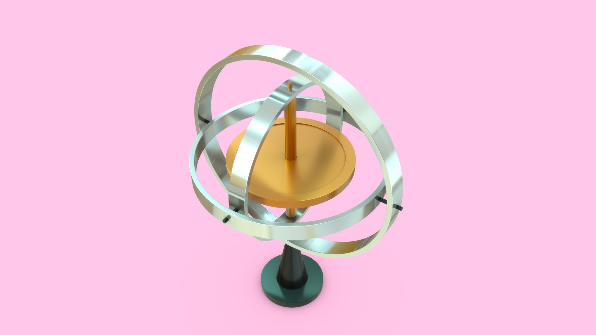 3D Gyroscope - TurboSquid 2187676