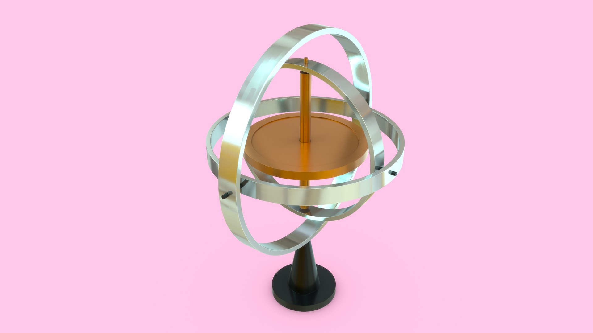 3D Gyroscope - TurboSquid 2187676